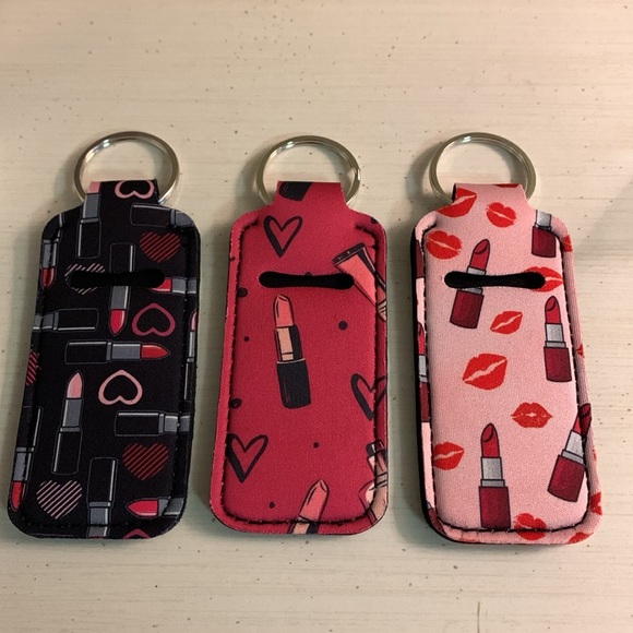 Cell Phones & Accessories | 1pc Lipstick Pattern Keychain Holder | Poshmark